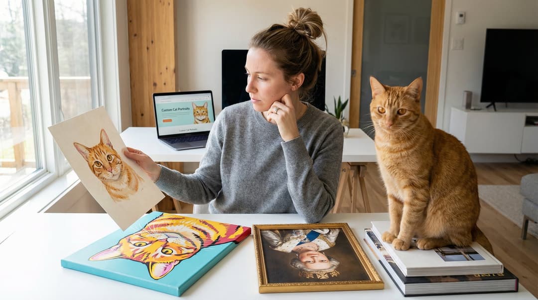 Best Custom Cat Portrait Services (2026) – Stunning Options for Cat ...
